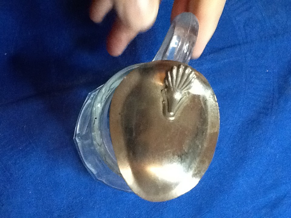 ANTIQUE AMERICAN PATTERN GLASS SYRUP OR MOLASSES PITCHER PANEL PATTERN ...