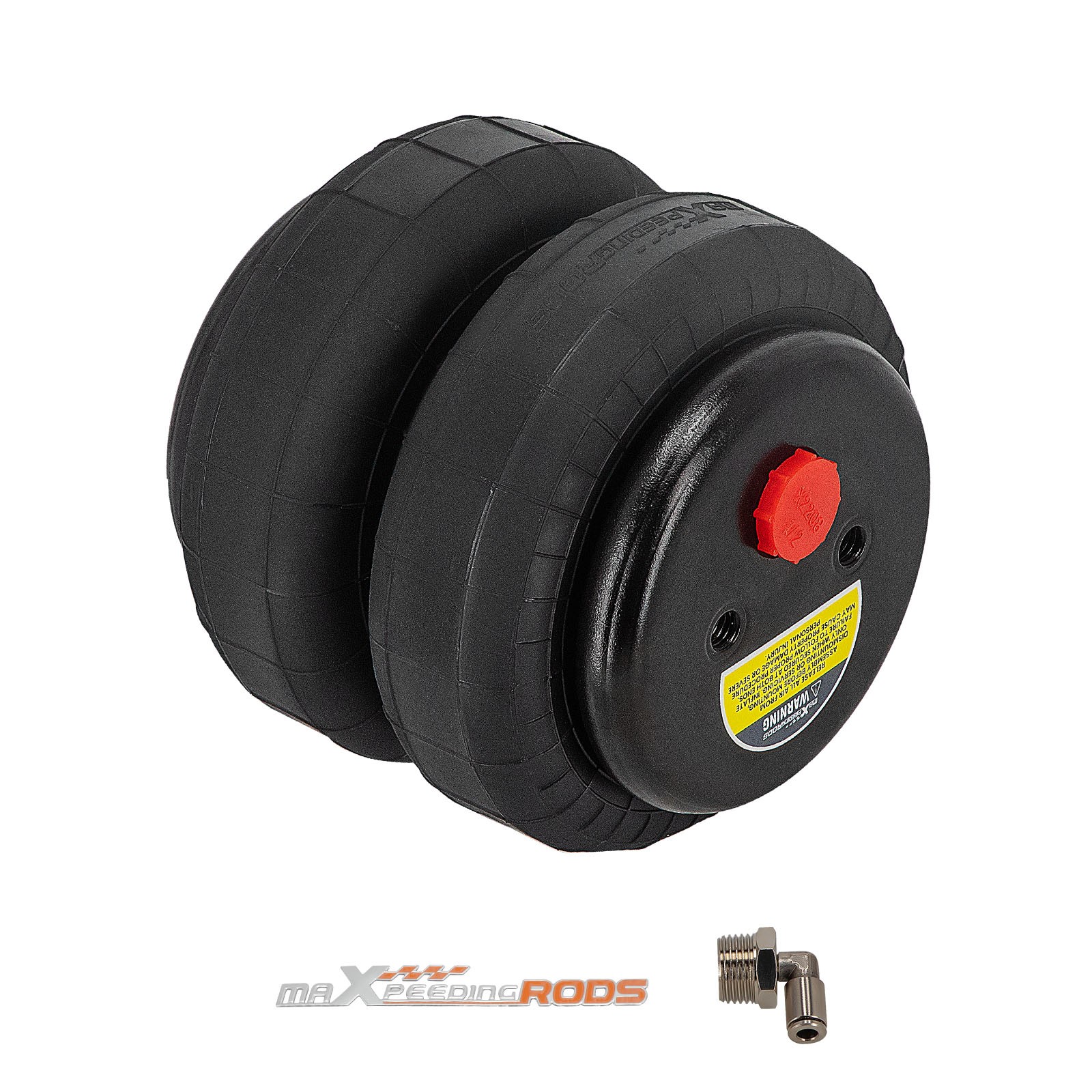 Air Strut Suspension Bag Universal Standard 2500 lb Part 1/2"npt Single ...