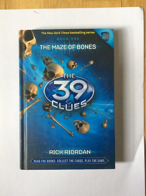 The 39 Clues: The Maze of Bones 1 by Rick Riordan (2008, Hardcover) | eBay