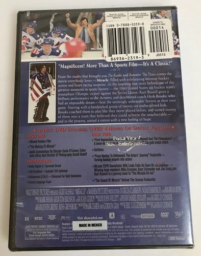 Miracle DVD Widescreen 2 Disc DVD Set With Interviews! Brand NEW ...