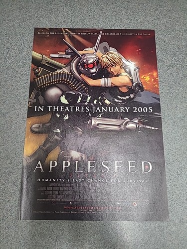 Appleseed The Movie 2005 Print Ad 2005 7x10 Wall Art Decor | eBay