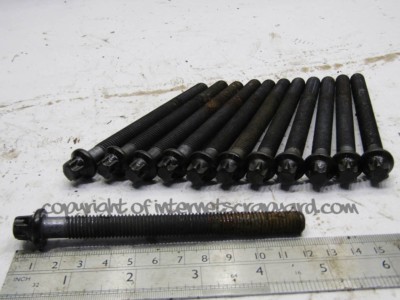 BMW 7 series E38 91-04 V12 5.4 M73 engine NS left side cylinder head ...