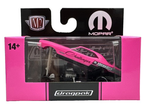 M2 Machines 2025 Team MOPAR Pink 1971 Dodge Challenger Funny Car | eBay