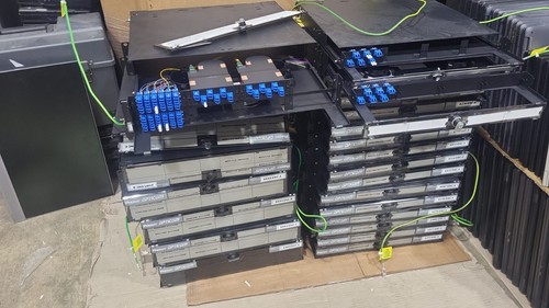 LOT OF 16 Panduit FCE1U Opticom Rack Mount Enclosure&LOT OF 8 Panduit ...