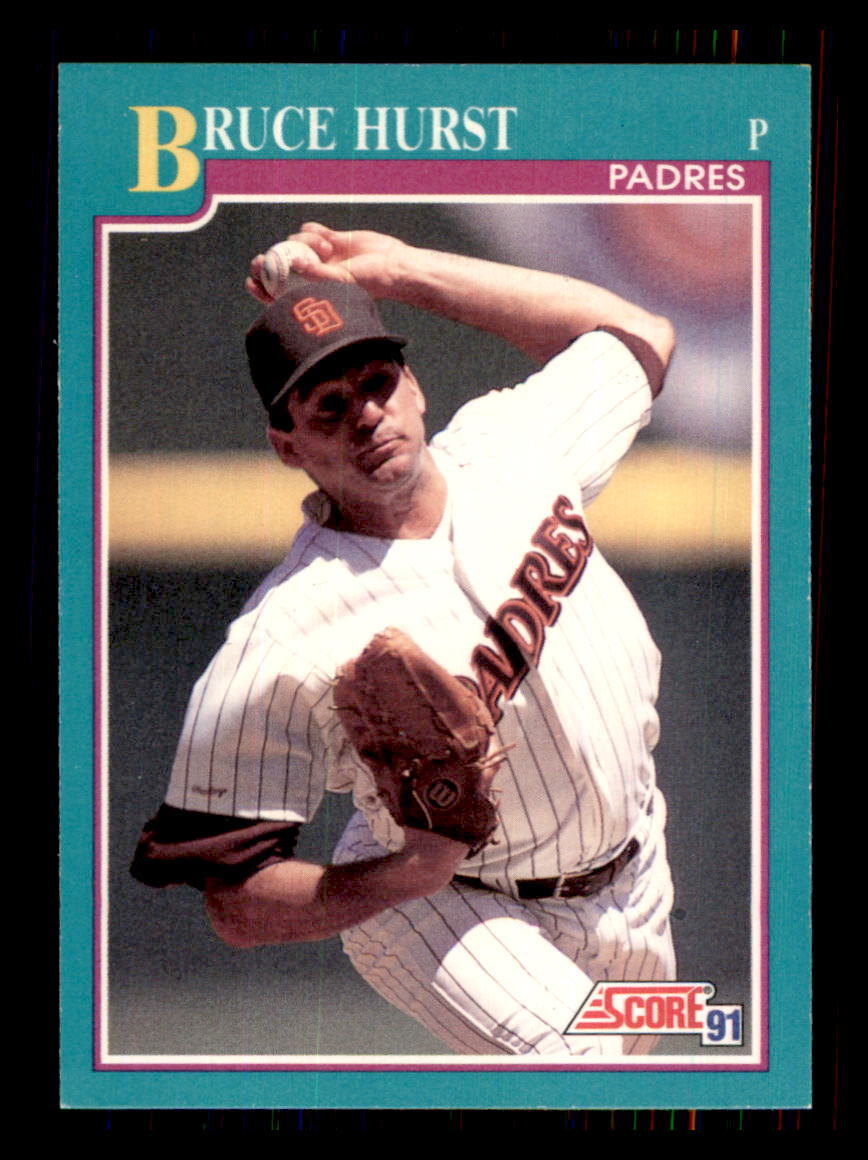 1991 Baseball Score Bruce Hurst San Diego Padres #145 | eBay