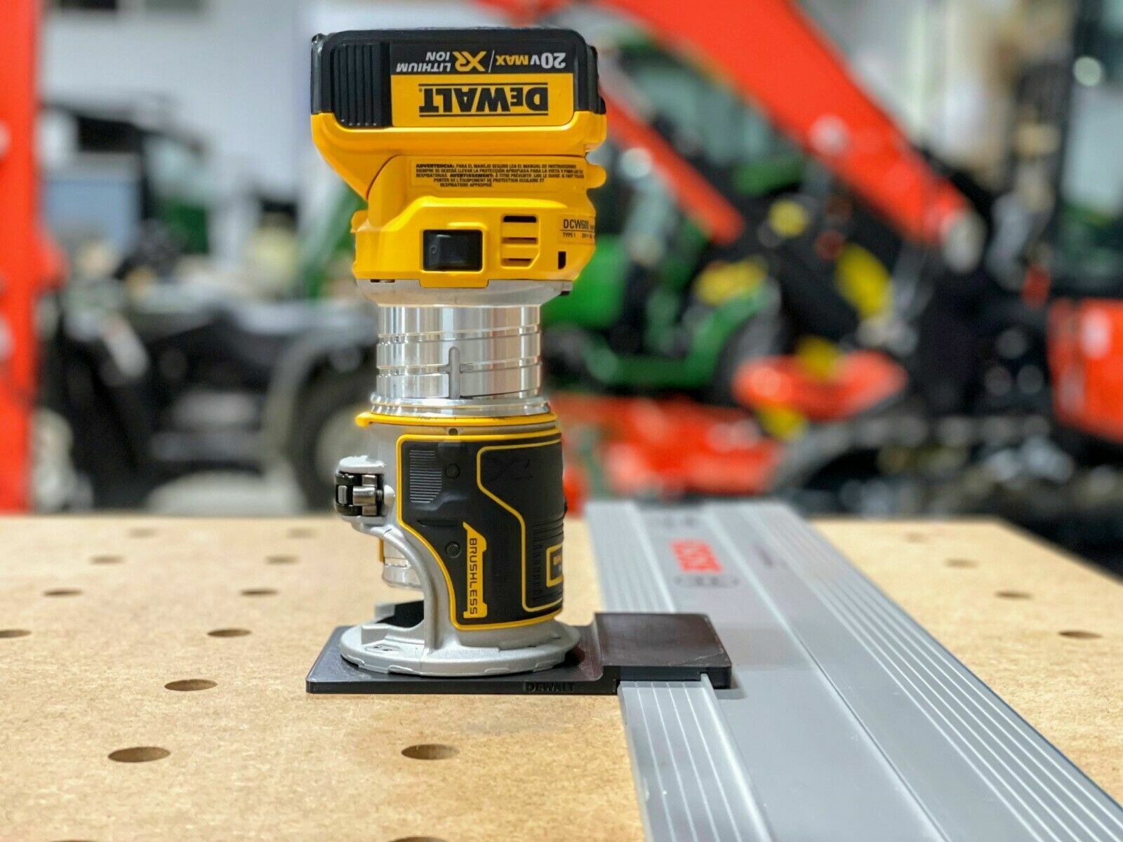 Dewalt Router Adapter for Bosch & Mafell Track Saw Guide Rails DCW600B ...