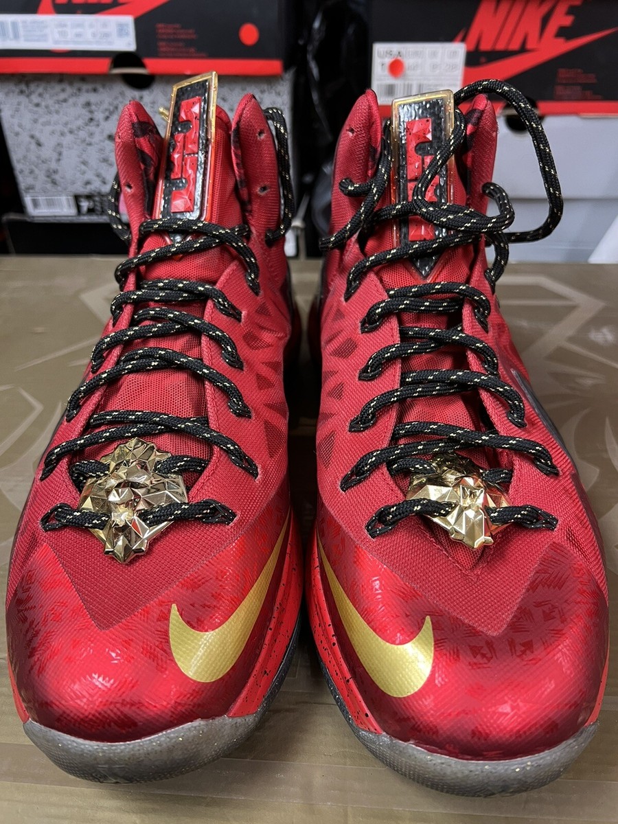 Lebron 10 Championship Red Lebron 10 Shop Elite Gold