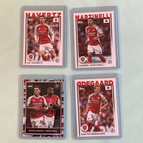ARSENAL Topps card bundle 2025-26 X 4 ………… Mint condition | eBay UK