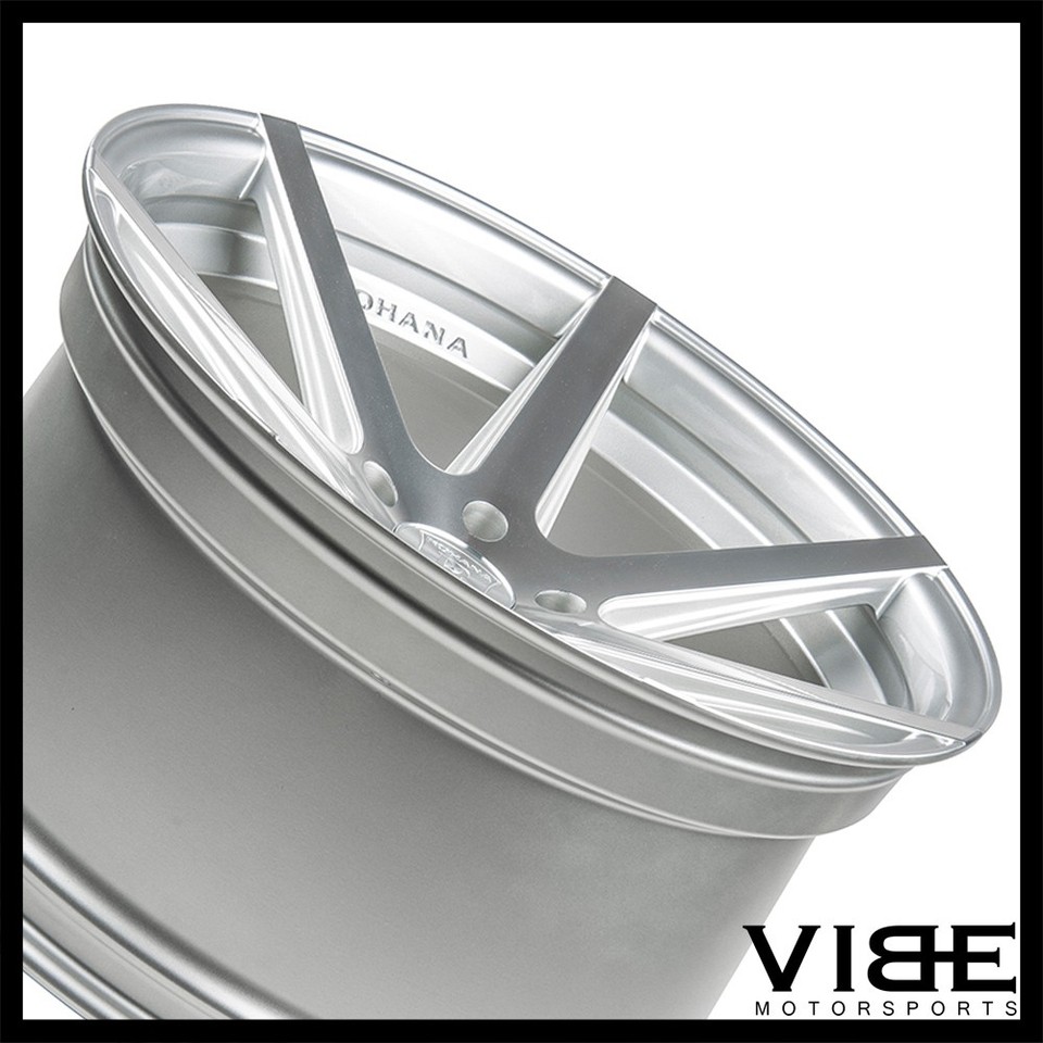 20" ROHANA RC7 SILVER CONCAVE WHEELS RIMS FITS MERCEDES W215 CL500 CL55 ...