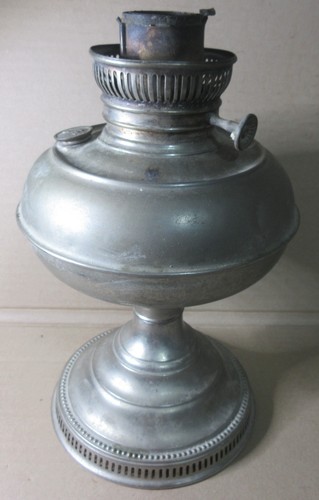 Antique RAYO Kerosene Lamp Nickel Plated for parts or restoration | eBay