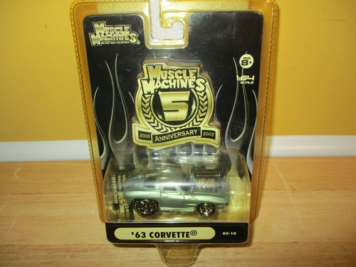 Muscle Machines 5th Anniversary 63 Split Window Corvette MOC w/Factory ...