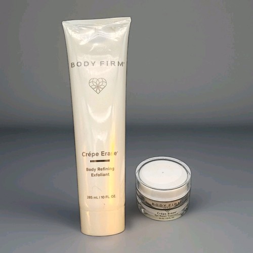 Body Firm Crepe Erase- Body Refining Exfoliant 10oz & Eye Repair ...