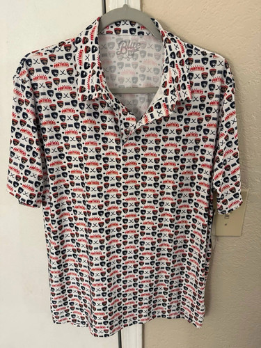 NHL Florida Panthers Mens Starter Polo Shirt Size M | eBay