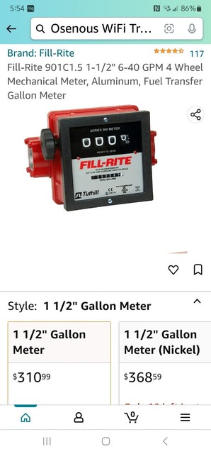 Fill-Rite 800c Series 50 PSI Basic Meter for sale online | eBay