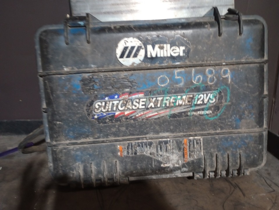 Miller Suitcase X-TREME 12VS Heavy Duty Wire Feeder Welder Profax New ...