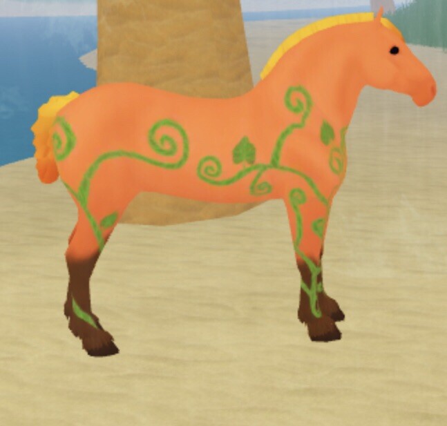 Wild Horse Islands Roblox - Percheron Autumn 2022 Pumpkin Patch | eBay