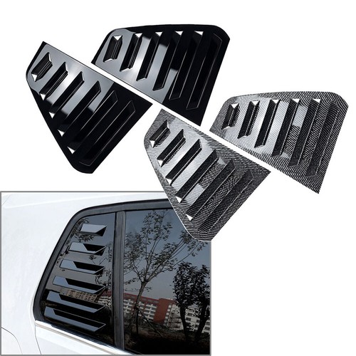 Rear Window Side Vent Shutter Louver Cover Trim For VW Golf MK7 MK7.5 ...