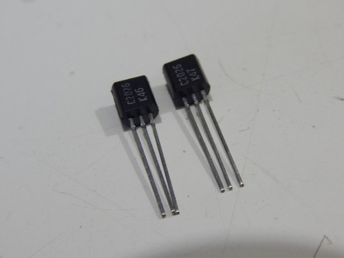 NEC 2SC2026 C2026 NPN TO-92 2GHz VHF UHF AMPLIFIER - LOT OF 2 ...