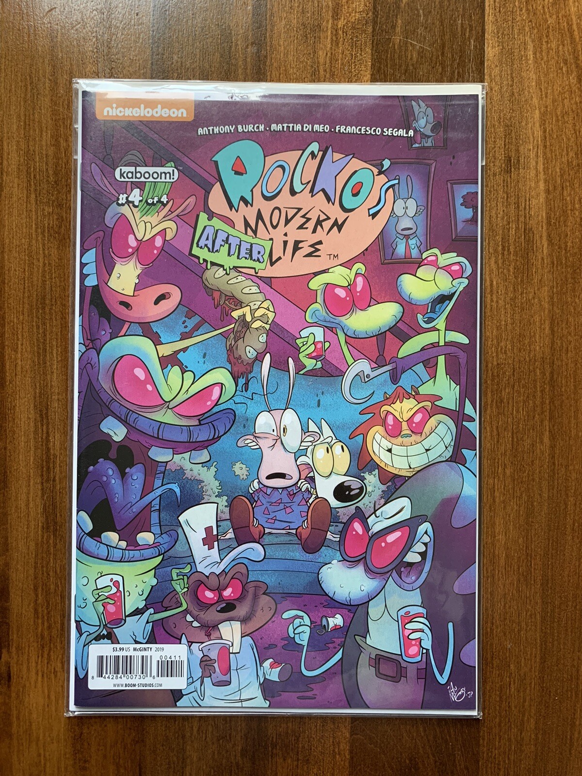Rocko's Modern After Life #4 BOOM! 2019 Comic Book Nickelodeon VG/NIP ...