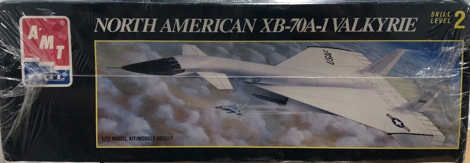 AMT / ERTL 1/72 #8907 NORTH AMERICAN XB-70A-1 VALKYRIE MODEL KIT NIB | eBay