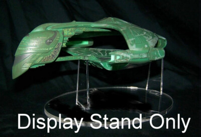 acrylic display stand for Star Trek Eaglemoss XL Romulan Warbird TNG | eBay