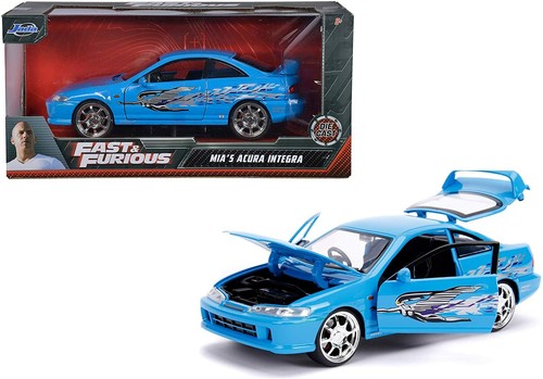 JADA Fast and Furious Mia's 1995 Acura Integra Type-R Diecast 1:24 ...
