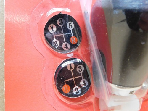 NEW Black Shift Knob with 3 4 5 Speed Manual Transmission Shifter Multi ...
