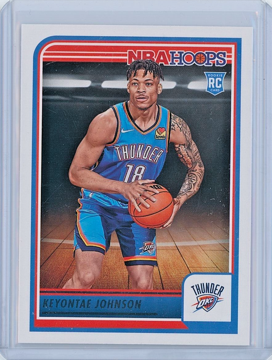 KEYONTAE JOHNSON * ROOKIE CARD * (RC) 2023-24 Panini NBA Hoops #263 | eBay