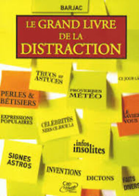 Le grand livre de la distraction | Barjac | Très bon état | eBay