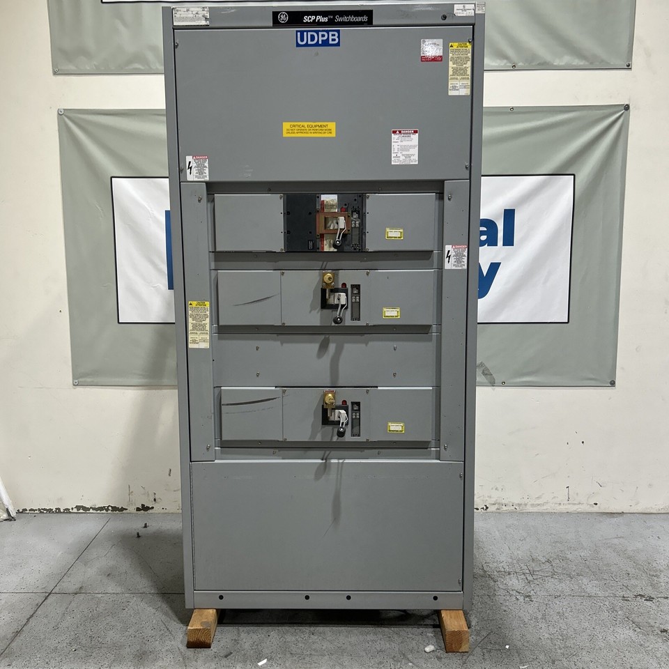800 Amp GE SCP PLUS Panelboard Main Breaker 3PH 4W 480v | eBay
