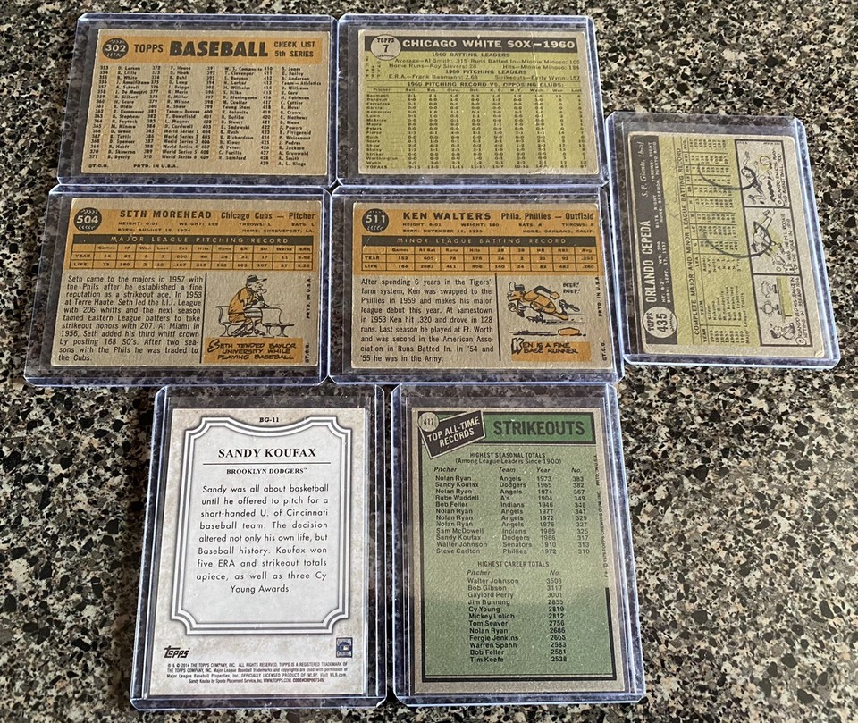 Topps Vintage Baseball Card Lot 22 MLB 1950 52 Low Grade Bob Cain ...