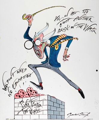 NEW Pink Floyd We Dont Need No Education The Wall Poster Print Art ...