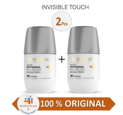 2 Pcs X Beesline Deodorant Roll On Whitening Invisible Touch | eBay