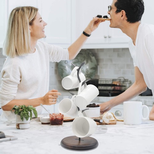 Coffee Mugs Holders, Mug Trees for Counter, Tea Cups Storage Rack ...
