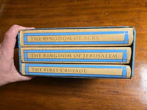 A History of the Crusades by Steven Runciman, Folio Society 3 Vol. Set ...