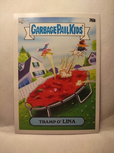 Topps Garbage Pail Kids Trading Card Sticker GPK Tramp O' Lina 2024 76b ...