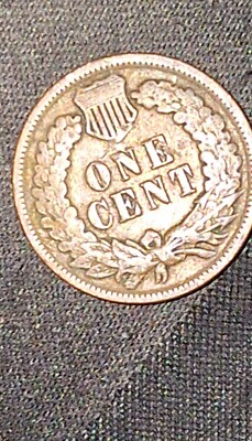 1897 indian head cent penny us coins Reverse Shield Error | eBay