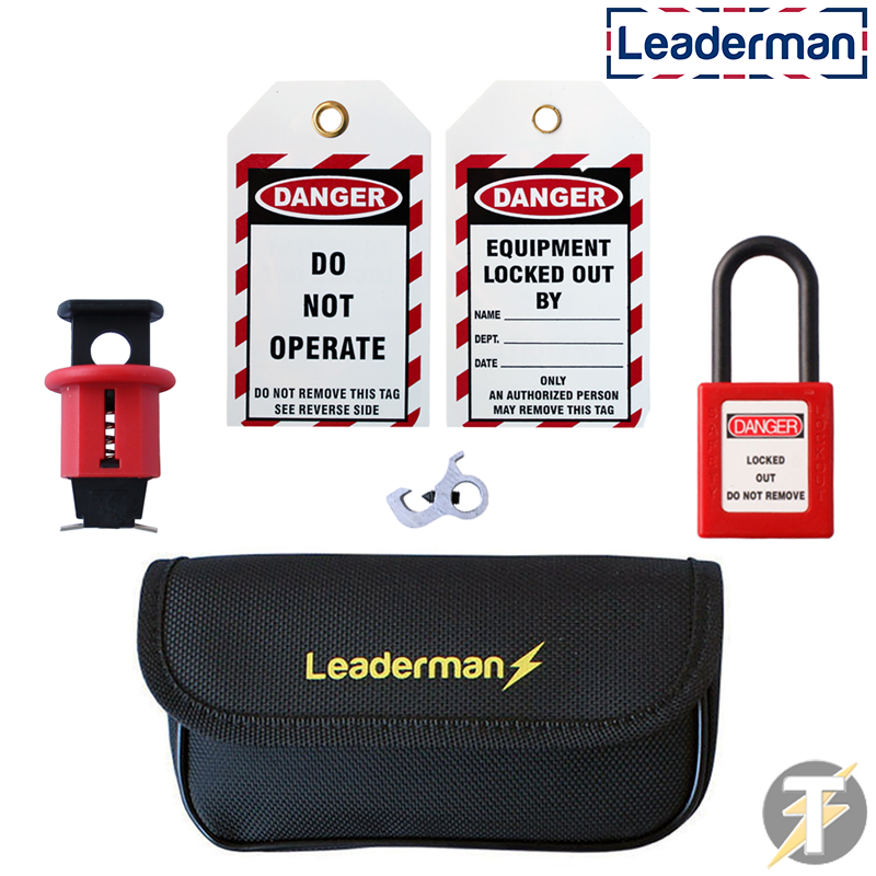 MCB RCD Lockout / Off Leaderman Kit for Consumer Unit Circuit Breaker ...