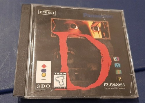 D (3DO) - Complete RARE 3D0 d's diner horror Vintage Survival Horror ...