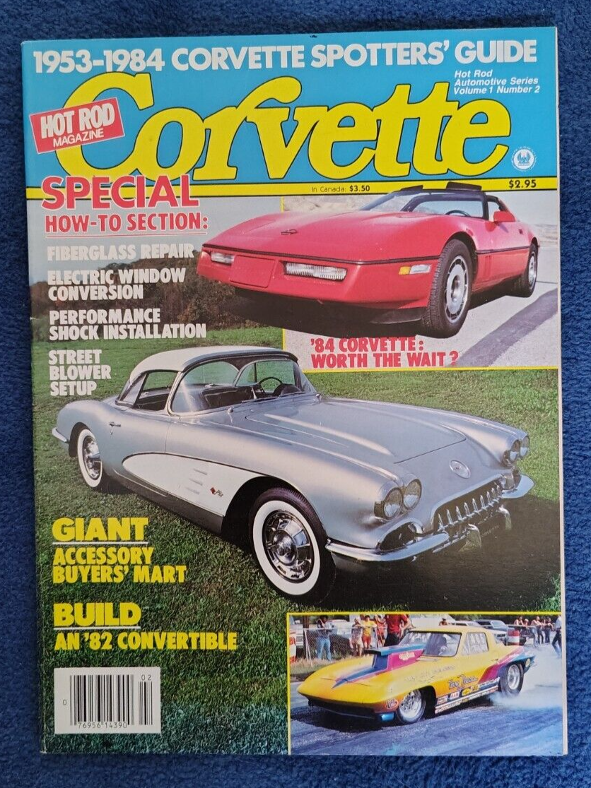 Hot Rod Magazine Volume 1 Number 2 Corvette | eBay