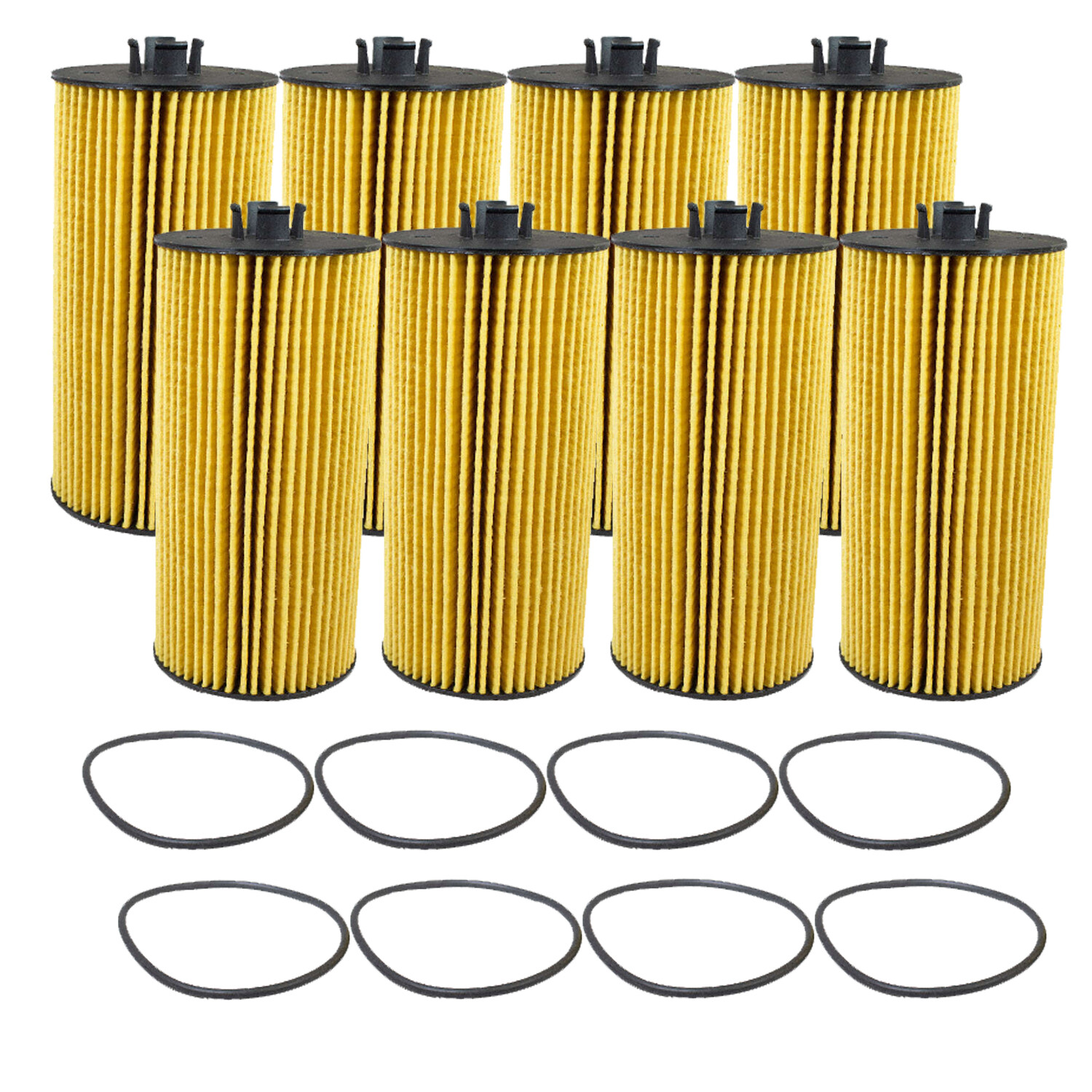 Motorcraft OEM Set of 8 Engine Oil Filters For Ford E-350 F-250 F-350 ...