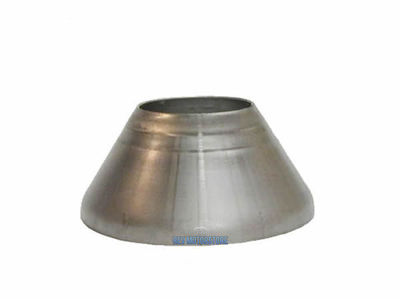Reducer Cone Stainless Steel Custom Exhaust Adapter Joiner Connector 4 ...