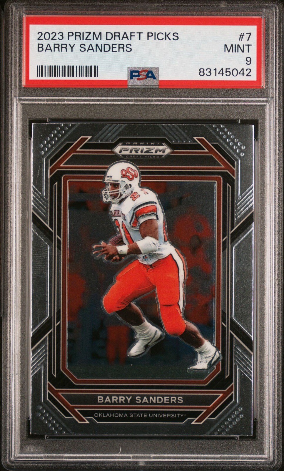 2023 Panini Prizm Draft Picks - Barry Sanders #7 Silver Prizm for sale ...