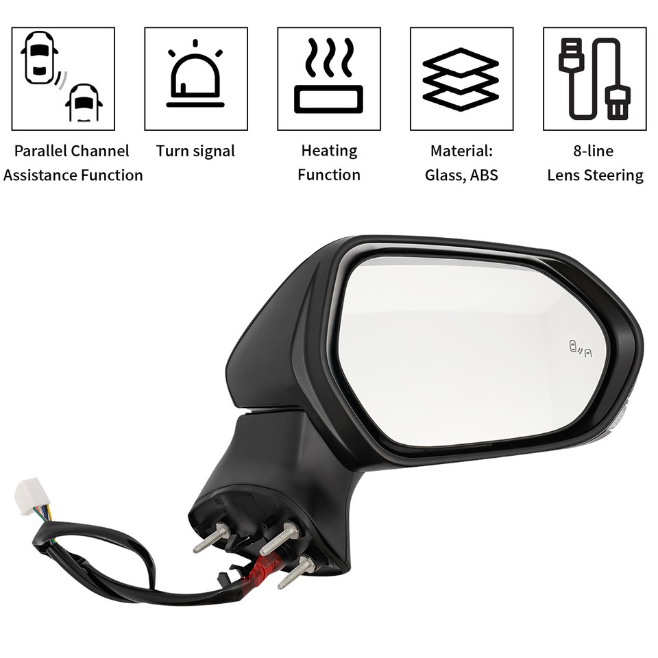 For 2018-2023 TOYOTA CAMRY Left & Right Side Mirror w/ Power Heated ...