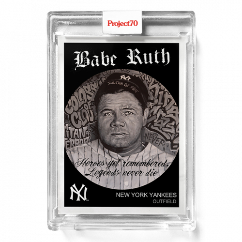 2021 TOPPS PROJECT 70 CARD #256 BABE RUTH - BY JONAS NEVER | eBay