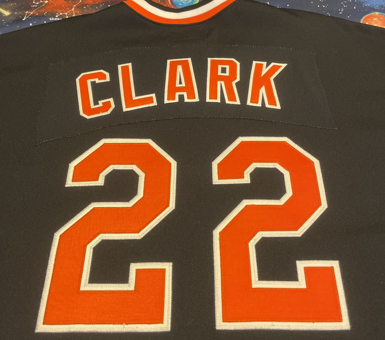 Authentic Vintage Mitchell & Ness MLB San Francisco Giants Jack Clark ...