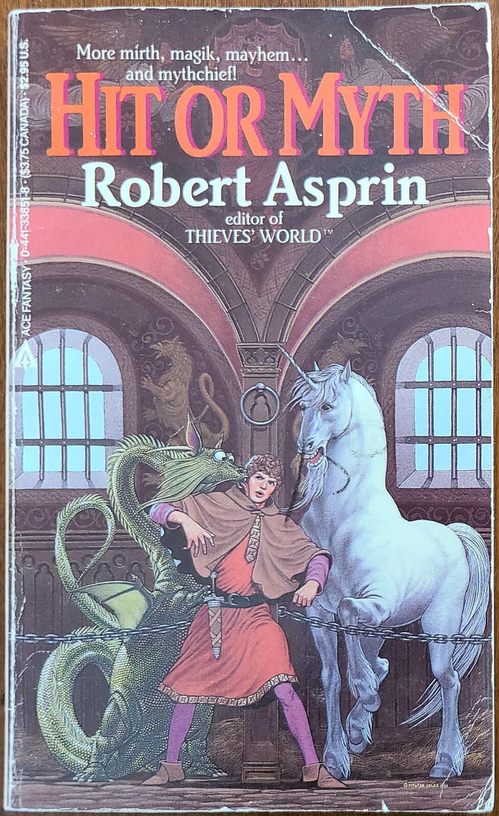 HIT OR MYTH by Robert Asprin (Paperback 1985) Myth Adventures book 4 | eBay