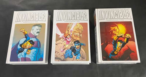 INVINCIBLE COMPENDIUM VOLUME 1 2 3 COMPLETE HARDCOVER SET NEW SEALED ...