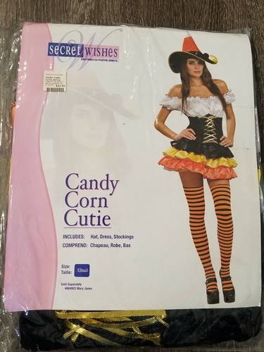 R Rubies Secret Wishes Candy Cane Cutie Halloween Costume Size XS | eBay