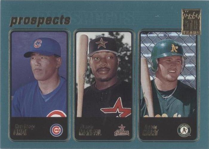 2001 Topps - Prospects Hee Seop Choi, Jason Hart, Aaron McNeal #366 (RC ...